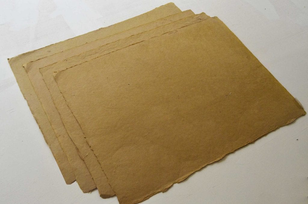 PLAIN HANDMADE PAPER SHEETS: Variation of colors available (19x 25 ...
