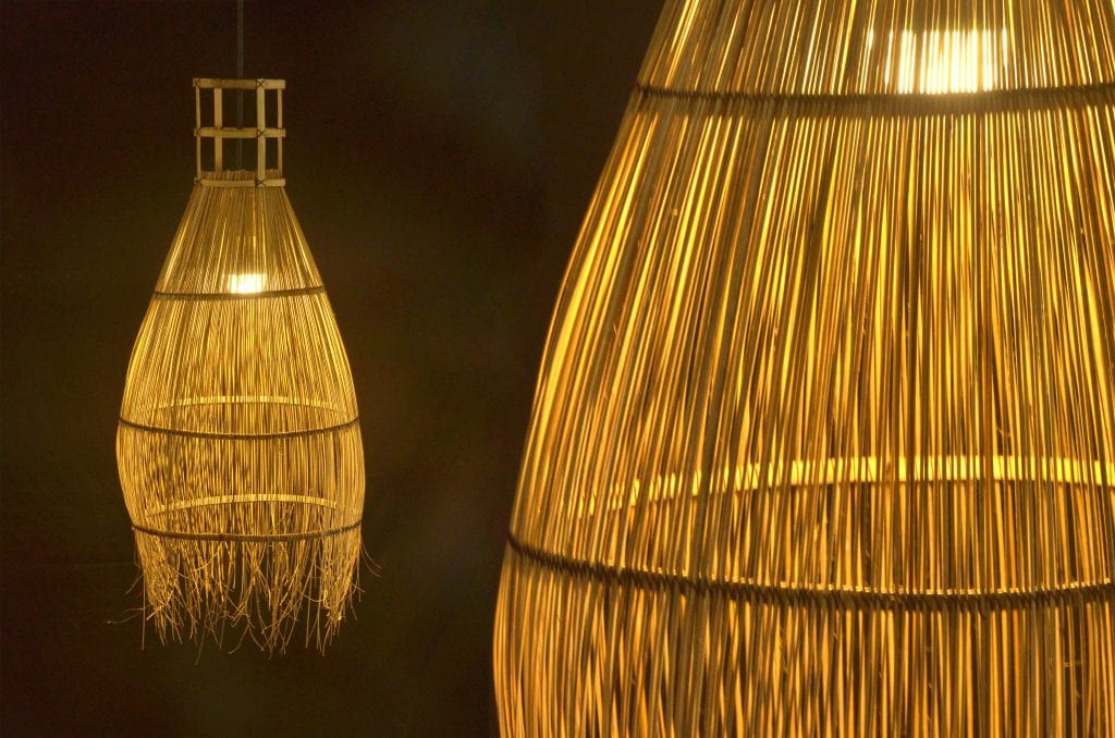 BURI BELL SHAPED HANGING LAMP - Indigenous PH